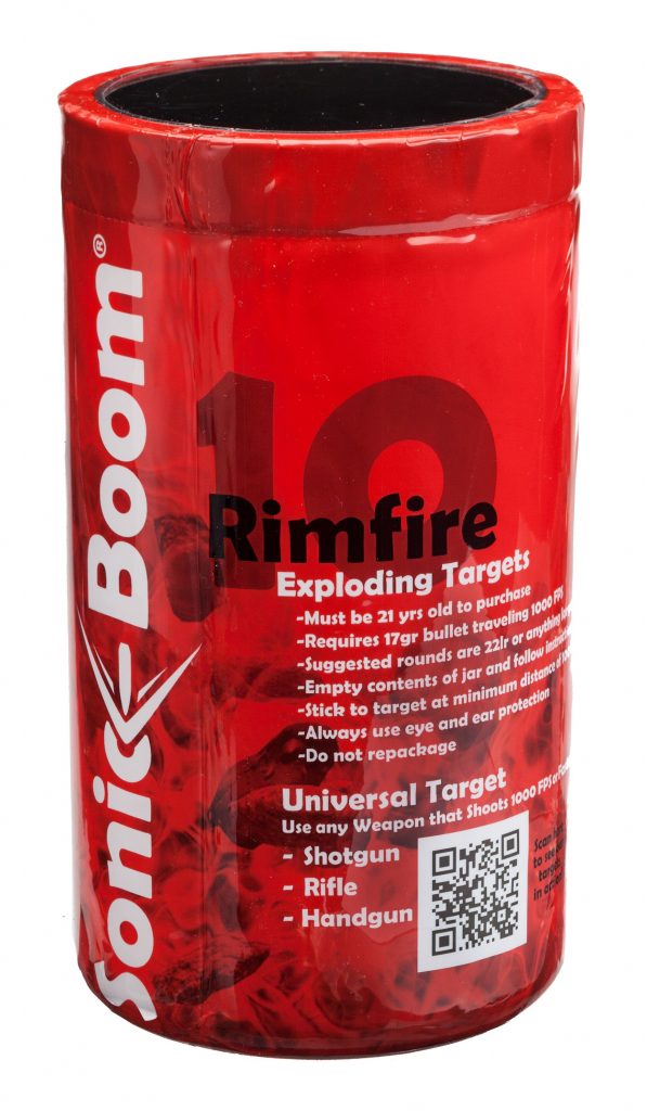 Sonic Boom Rimfire Exploding Targets | Safford Trading Company