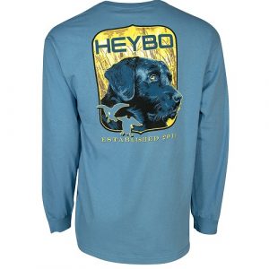 Heybo Men's Ol' Blue Long Sleeve Tee #HEY2124 | Safford Trading Company