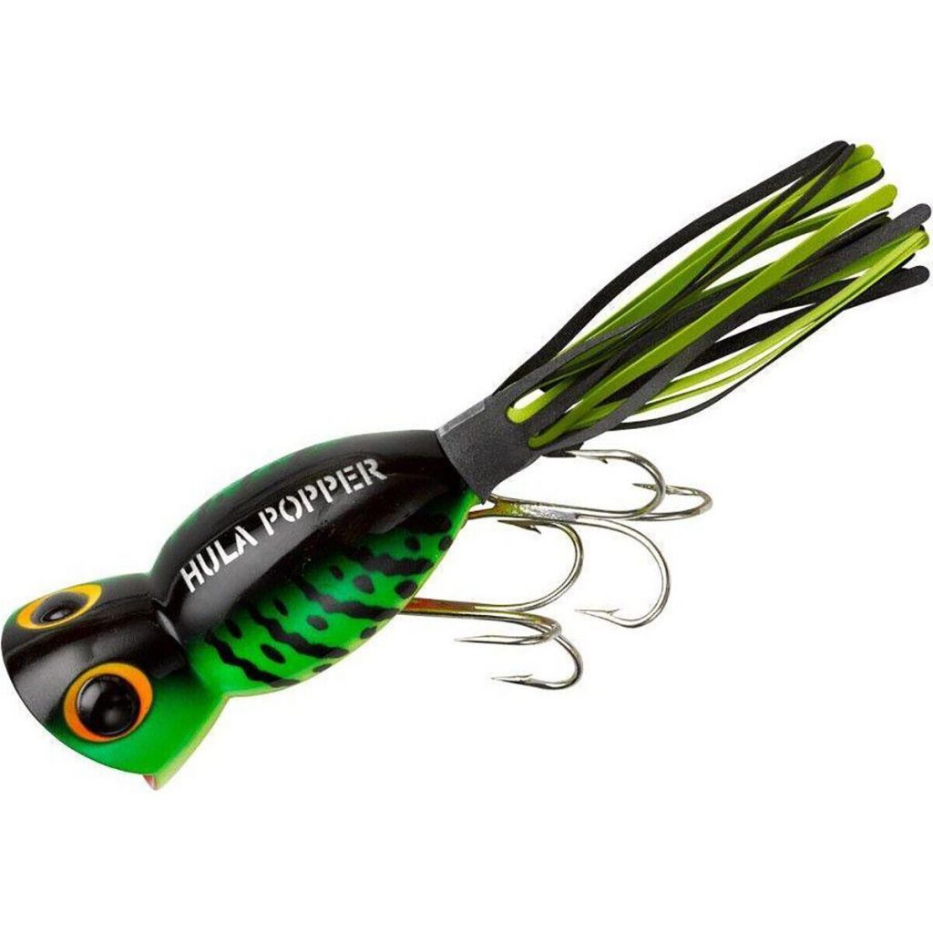 Arbogast Hula Popper 3/8 Oz Fire Tiger #G760-115 | Safford Trading Company