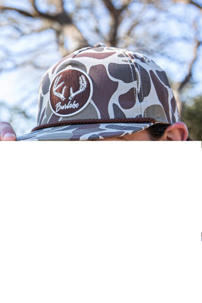 Burlebo Camo Antler Patch Cap | Safford Trading Company