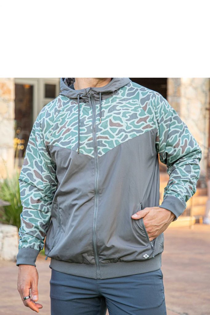 Burlebo Windbreaker Jacket | Safford Trading Company