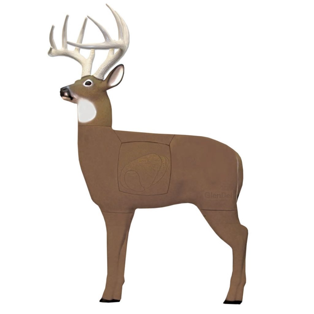 GlenDel Pre Rut Buck 3D Archery Target With 4-Sided Insert #G73000 ...
