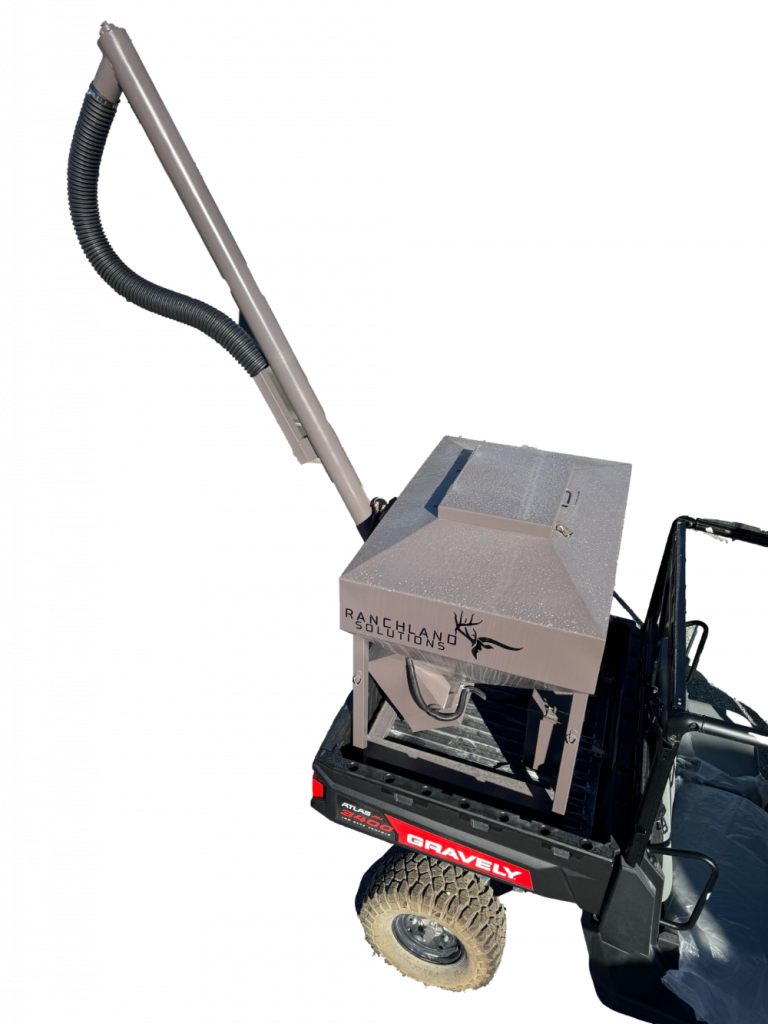 Ranchland 750# ATV Bed Hopper Rear Discharge | Safford Trading Company