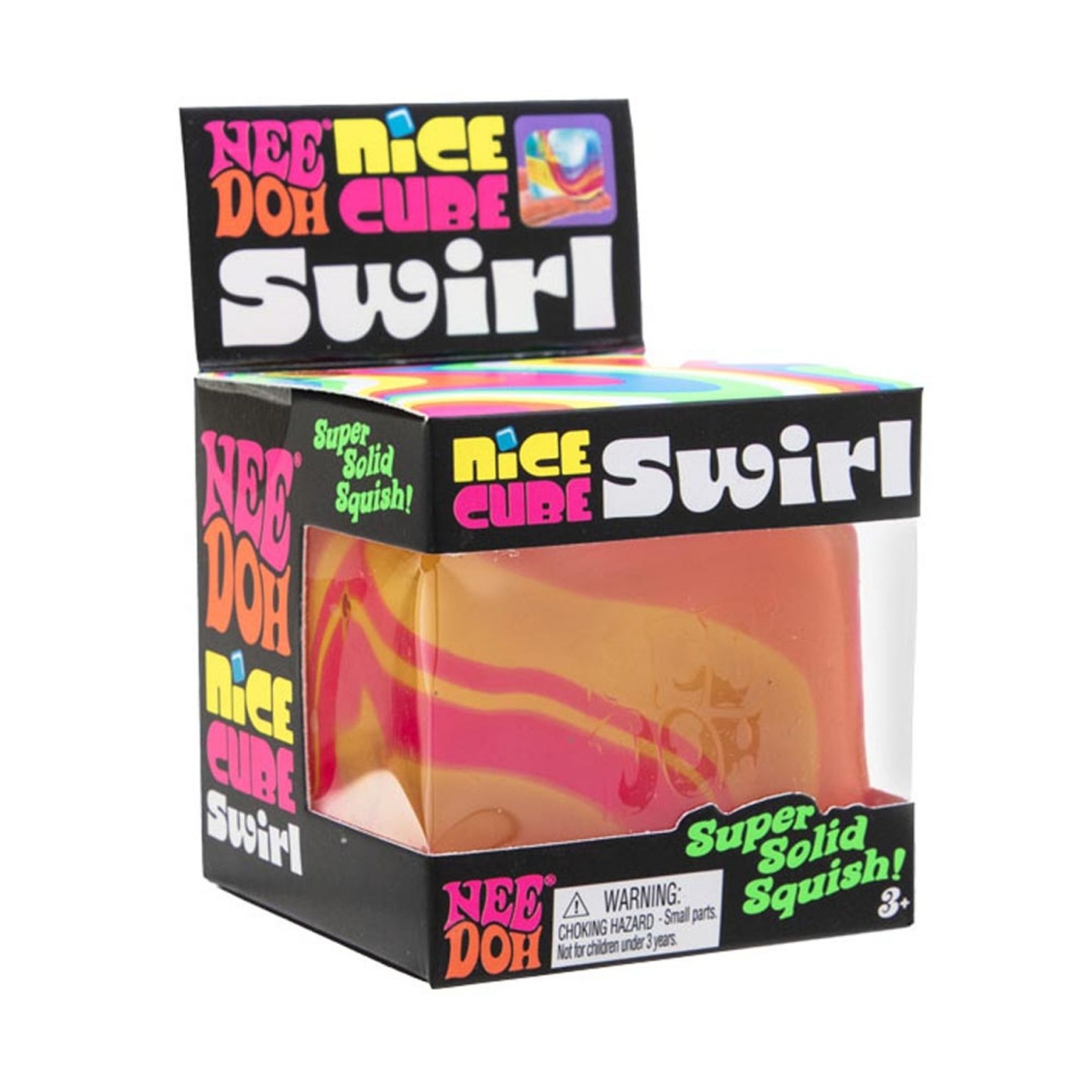 Schylling Needoh Nice Cube Swirl Fidget Toy | Safford Trading Company