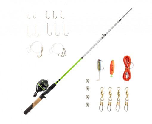 Zebco Ready Tackle Lake And Pond Spincast Combo #RTLPSC602ML | Safford ...